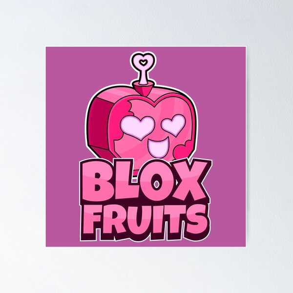 "Blox Fruits Love Fruit Roblox Character" Poster for Sale by Darcekar ...
