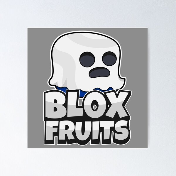 "Blox Fruits Ghost Fruit Roblox Character" Poster for Sale by Darcekar ...