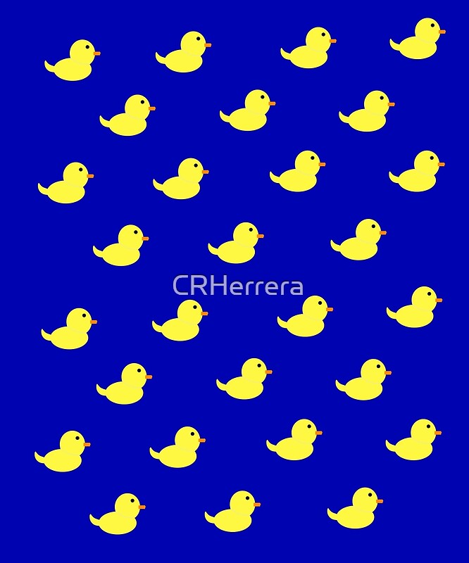 "Rubber Ducky Pattern" by CRHerrera | Redbubble