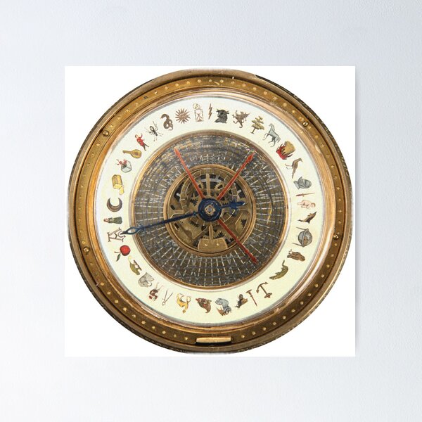 "Golden Compass Alethiometer " Poster for Sale by GoMerchBubble | Redbubble
