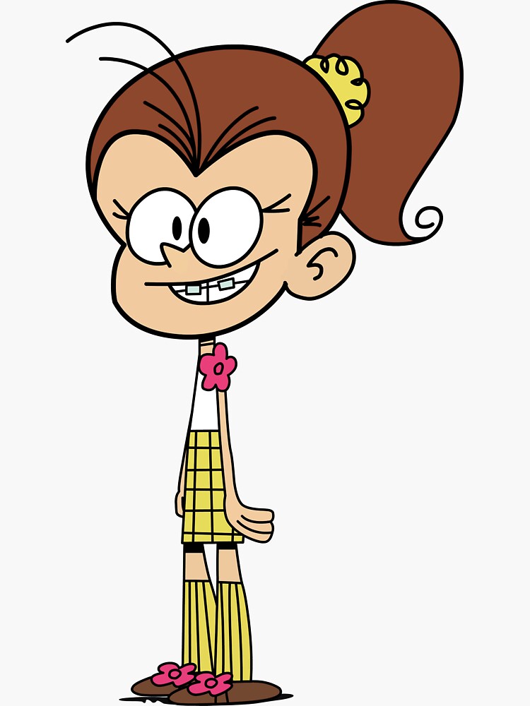 "Luan Loud happy The Loud House" Sticker for Sale by Diamanths | Redbubble