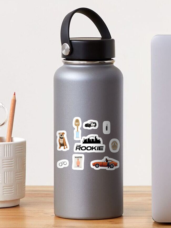 "The Rookie" Sticker for Sale by lenasdooodles | Redbubble