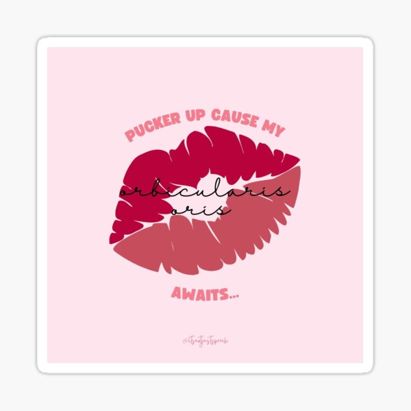 "Valentine's Day Med-SLP Pun " Sticker for Sale by Anoli Mehta | Redbubble