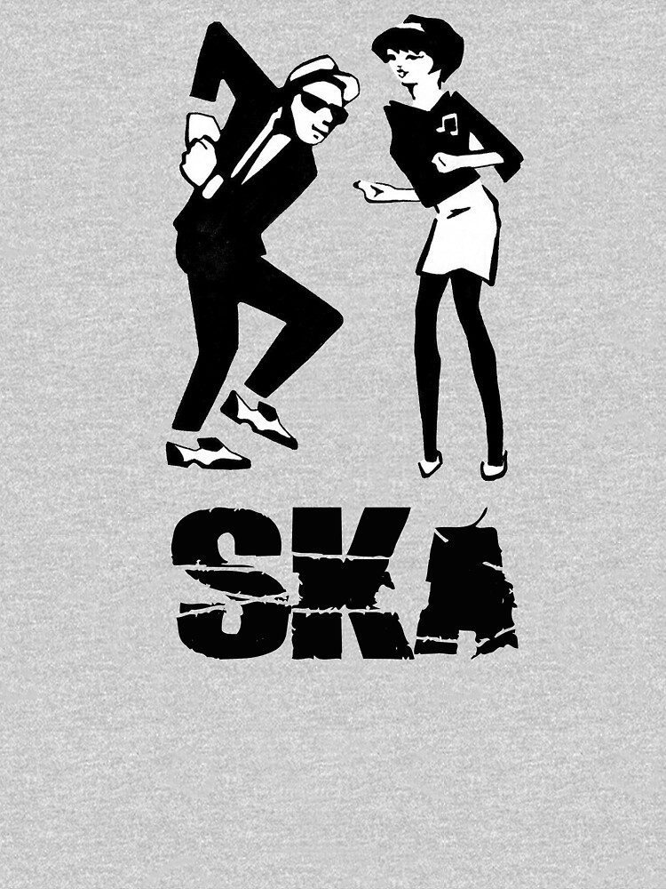 "ska music punk retro dance girl guy" T-shirt for Sale by untagged-shop ...