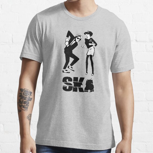 "ska music punk retro dance girl guy" T-shirt for Sale by untagged-shop ...