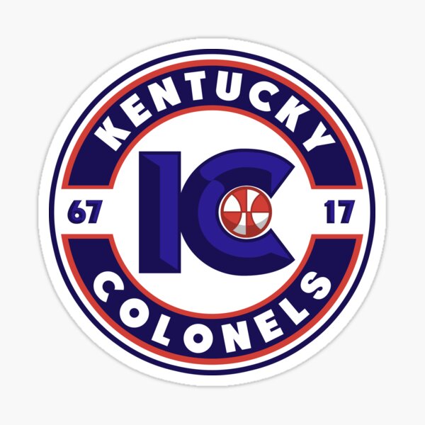 "Kentucky Colonels team" Sticker for Sale by Costadino | Redbubble