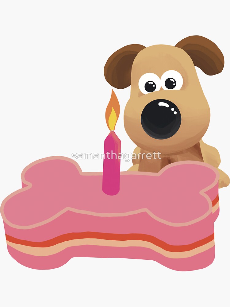 "Baby Gromit Birthday" Sticker for Sale by samanthagarrett | Redbubble