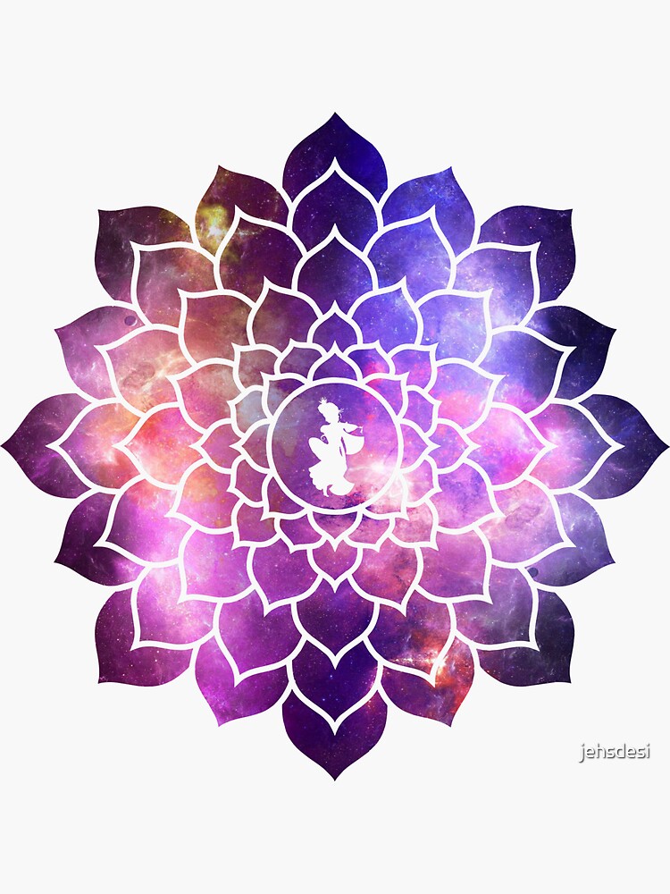 "Healing Krishna Chakra" Sticker for Sale by jehsdesi | Redbubble