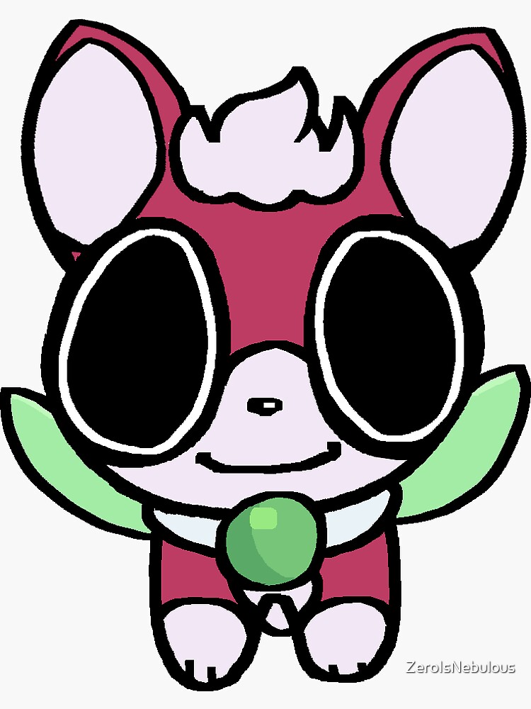 "BTW adhd creature Chip / Light Gaia YIPPEE!!" Sticker for Sale by ...