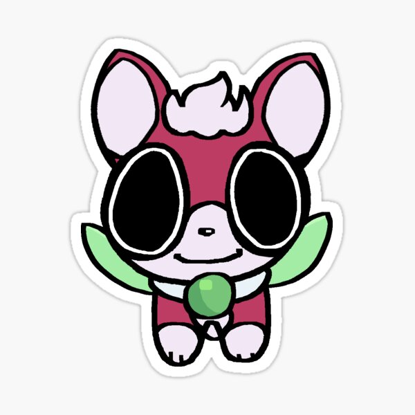 "BTW adhd creature Chip / Light Gaia YIPPEE!!" Sticker for Sale by ...