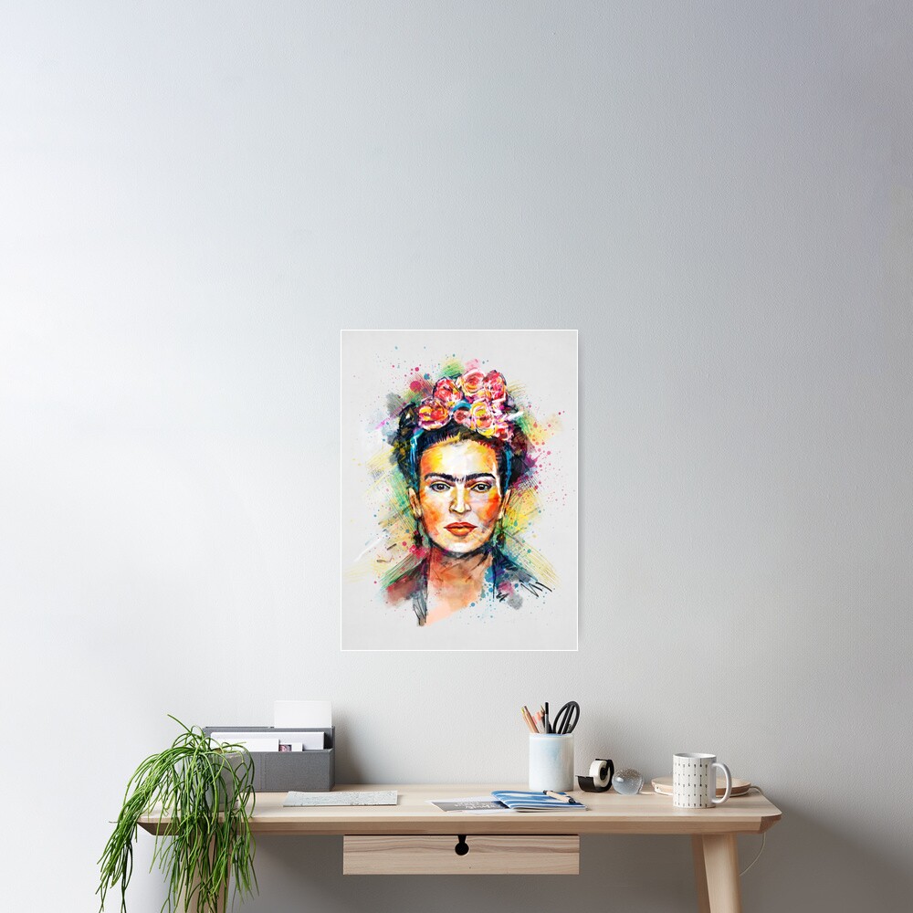 "Frida Kahlo" Poster for Sale by tracieandrews | Redbubble
