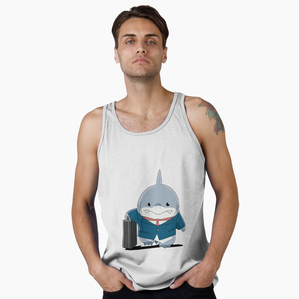 "Jeff the Land Shark Business" Sticker for Sale by UragiriBranch ...