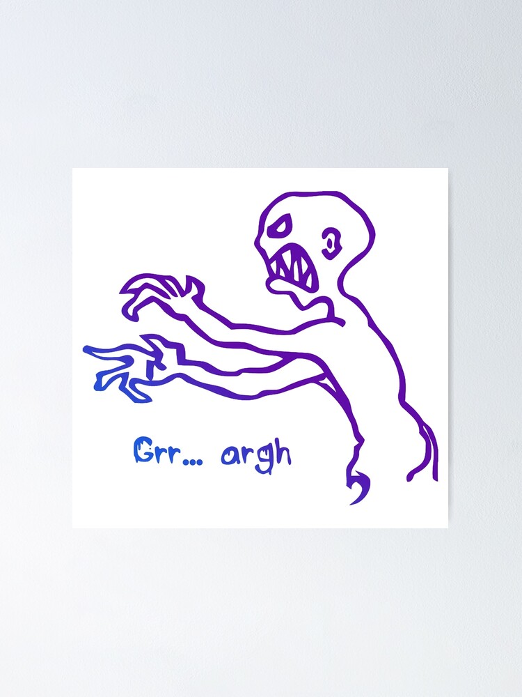 Póster «Grr Argh Monster Ombre Colors - Buffy, la cazavampiros, Enemigo ...