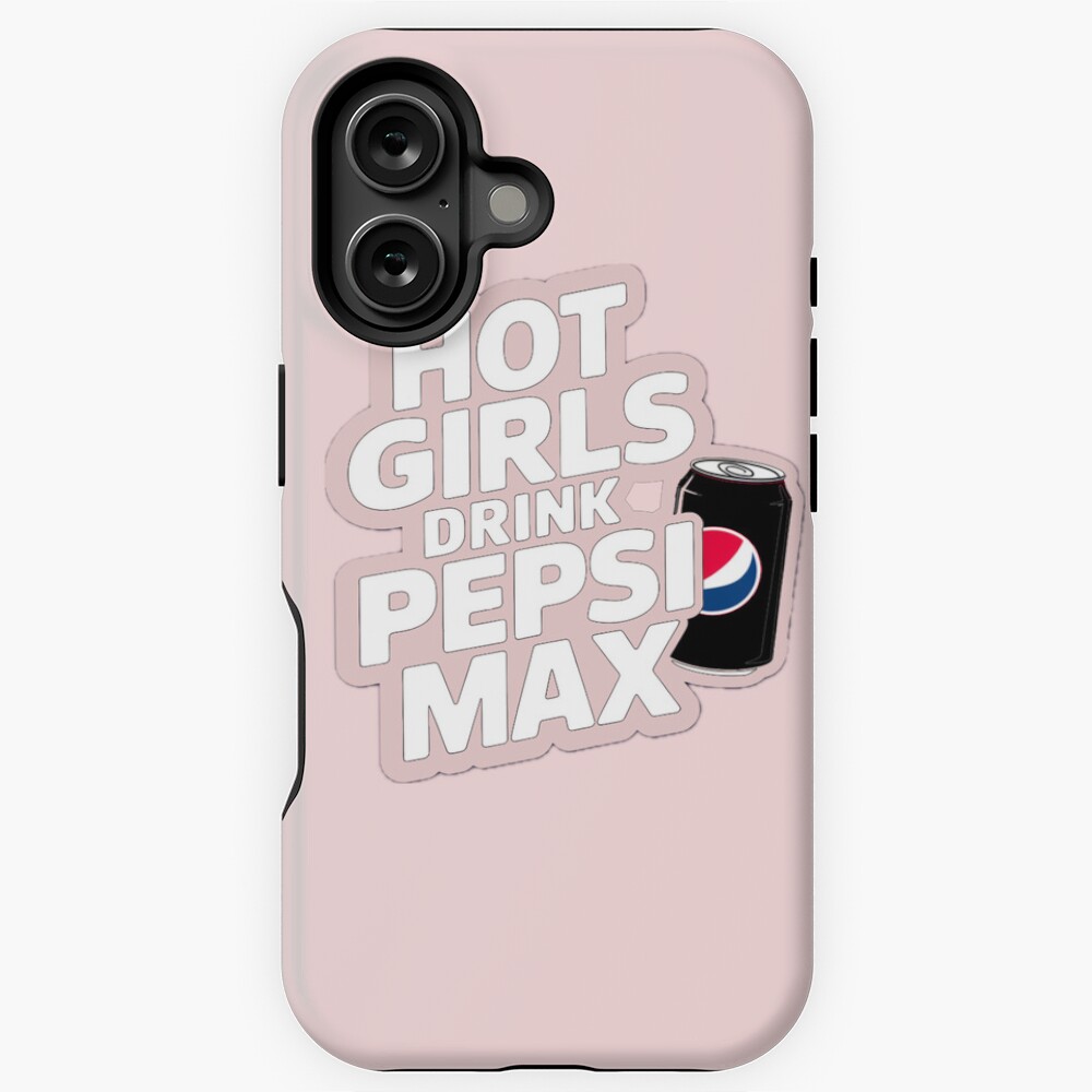 "Hot girls drink Pepsi Max " Sticker for Sale by kaaaira | Redbubble