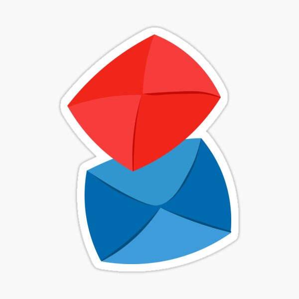 "Squid game 2 ddakji paper game " Sticker for Sale by Creative7Design ...