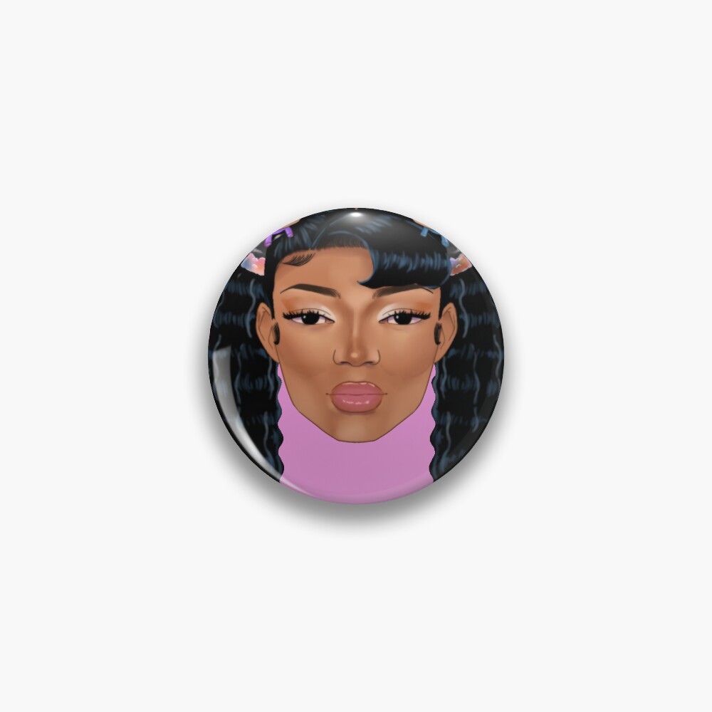 " Megan Thee Stallion Portrait " Sticker for Sale by Pennybabyart ...