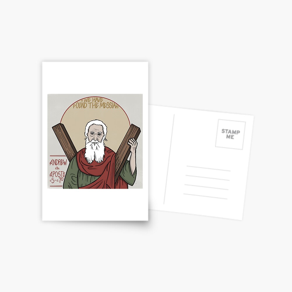 "Andrew the Apostle" Sticker for Sale by LansingCreative | Redbubble