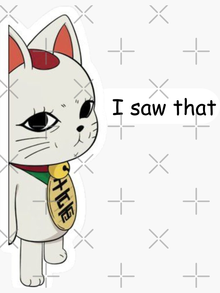 "I saw that meme - Dandadan Anime Edition" Sticker for Sale by ...