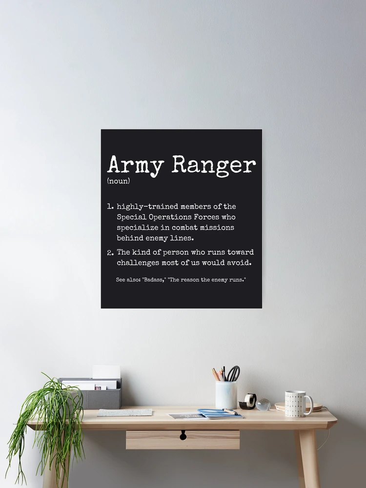 Army Ranger Motivational Posters