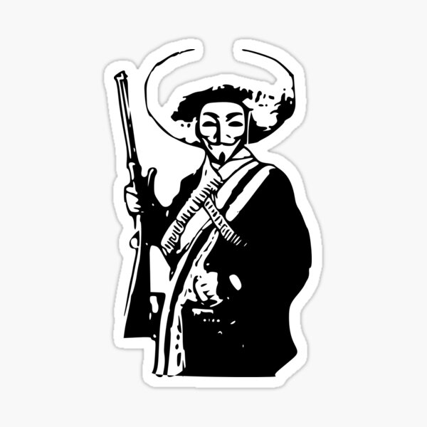"Bandido Anonymous" Sticker for Sale by PZAndrews | Redbubble