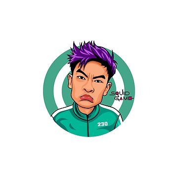 "Squid Game - Thanos - Player 230 Fan Art" Poster for Sale by timegraf ...