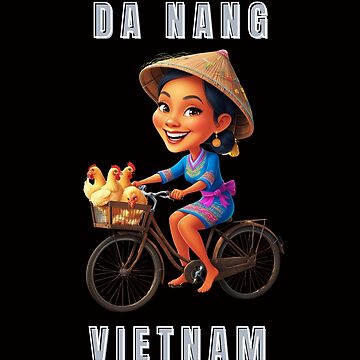 "Classic Vietnam Culture Da Nang T Shirt" Sticker for Sale by ...