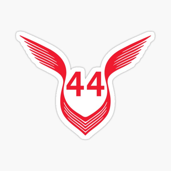 "Lewis Hamilton 44 Logo Color" Sticker for Sale by TheTimbe | Redbubble