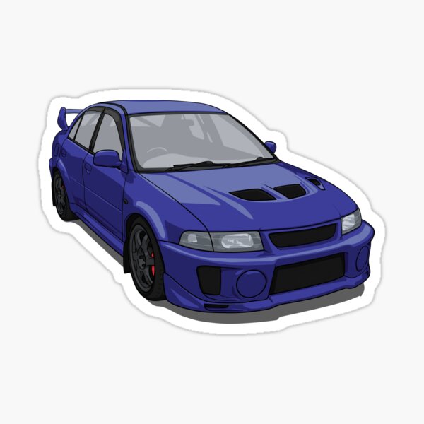 "Evo 5" Sticker for Sale by ArtyMotive | Redbubble