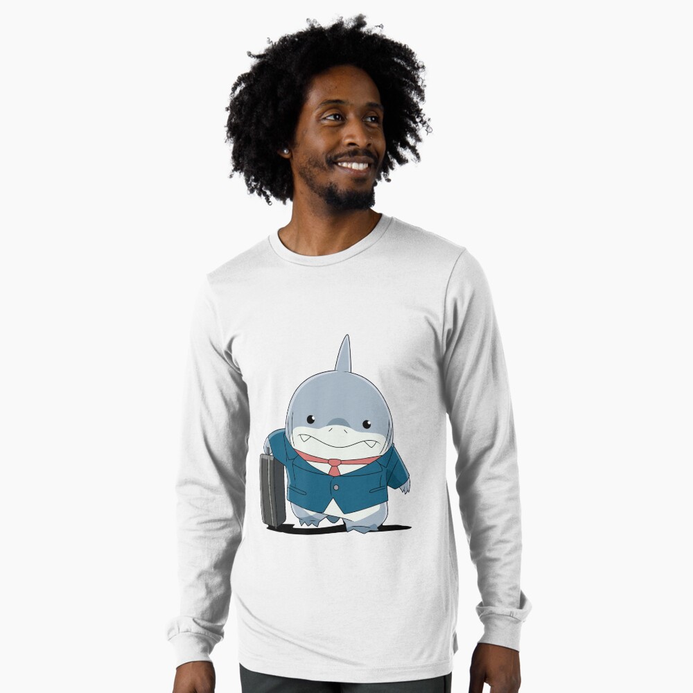 "Jeff the Land Shark Business" Sticker for Sale by UragiriBranch ...