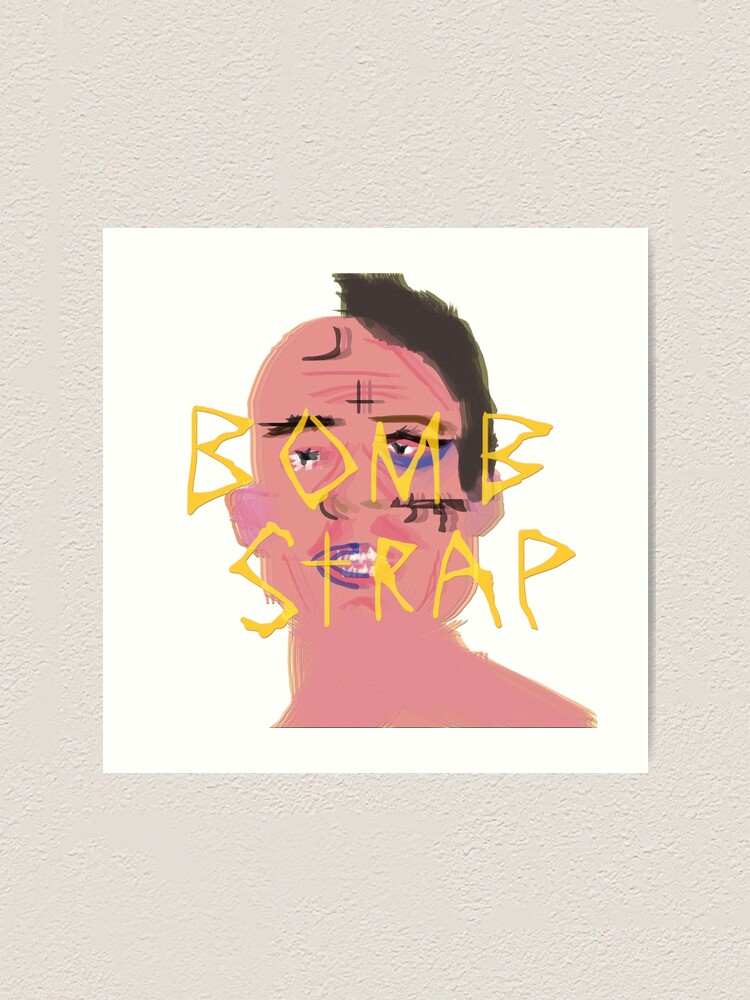 "BOMBSTRAP" Art Print for Sale by strontiummuffin | Redbubble