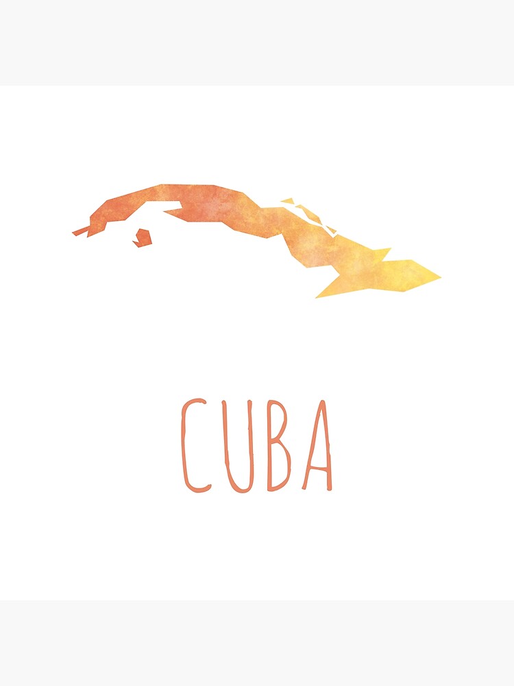 "cuba" Poster by Motivburg | Redbubble