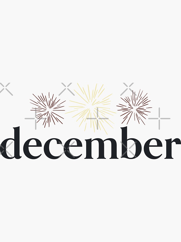 "December Logo of the Month - Navy Blue Fireworks Design with Luxe ...