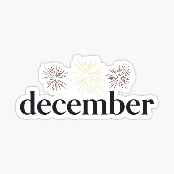 "December Logo of the Month - Navy Blue Fireworks Design with Luxe ...