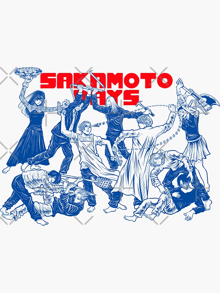 "Sakamoto Days" Sticker for Sale by WahyuPro | Redbubble