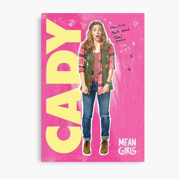 "Cady Heron Mean Girls the Musical - with background" Metal Print by ...