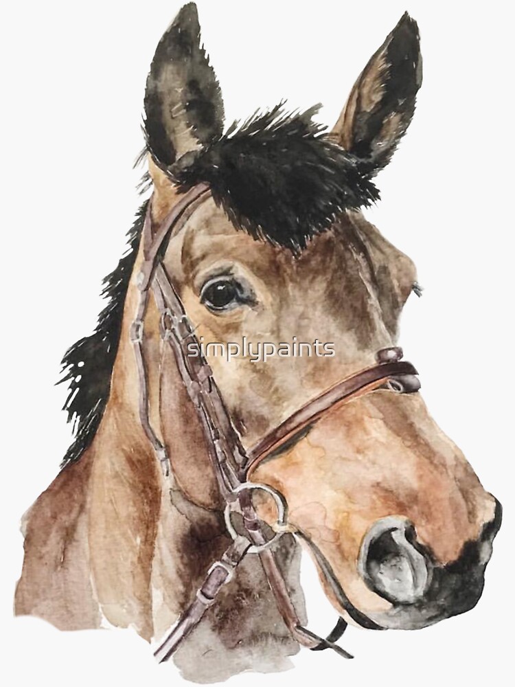 "Nelly" Sticker for Sale by simplypaints | Redbubble