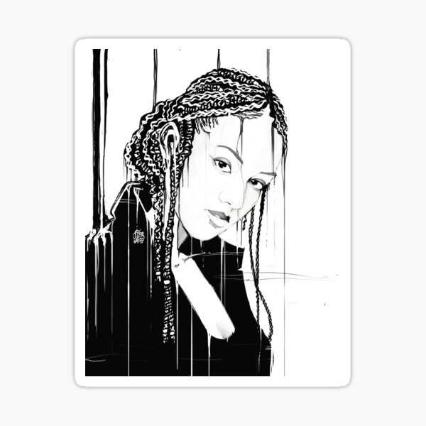 "Alica Keys" Sticker for Sale by FreeflowArt | Redbubble