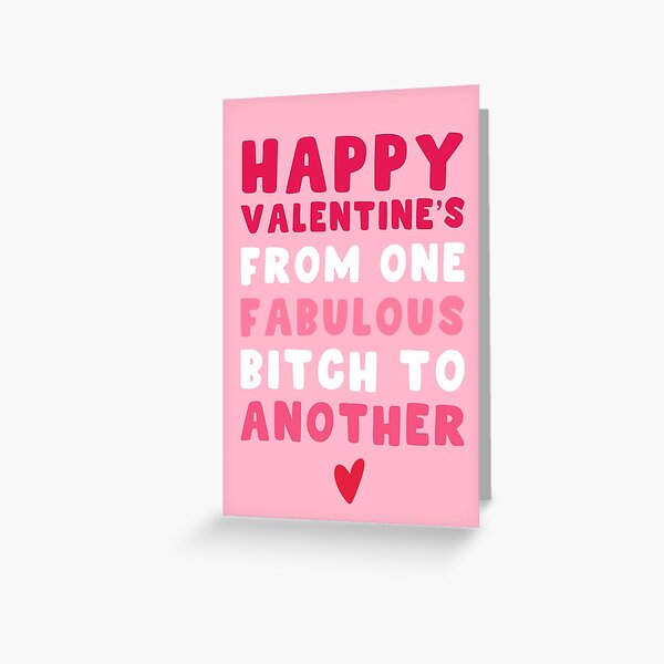 "Funny, Cheeky Valentine's Day Card - For Her, From her, For Bestie ...