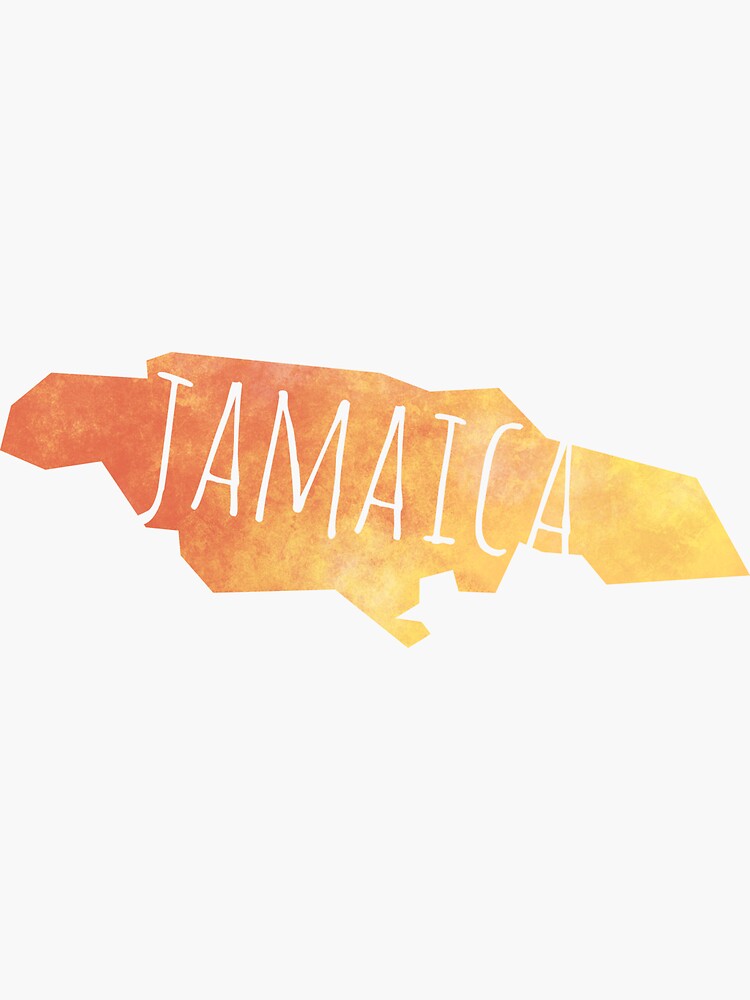 "jamaica" Sticker by Motivburg | Redbubble