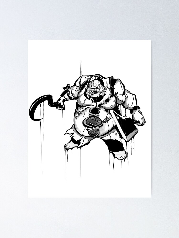"Pudge" Poster for Sale by FreeflowArt | Redbubble