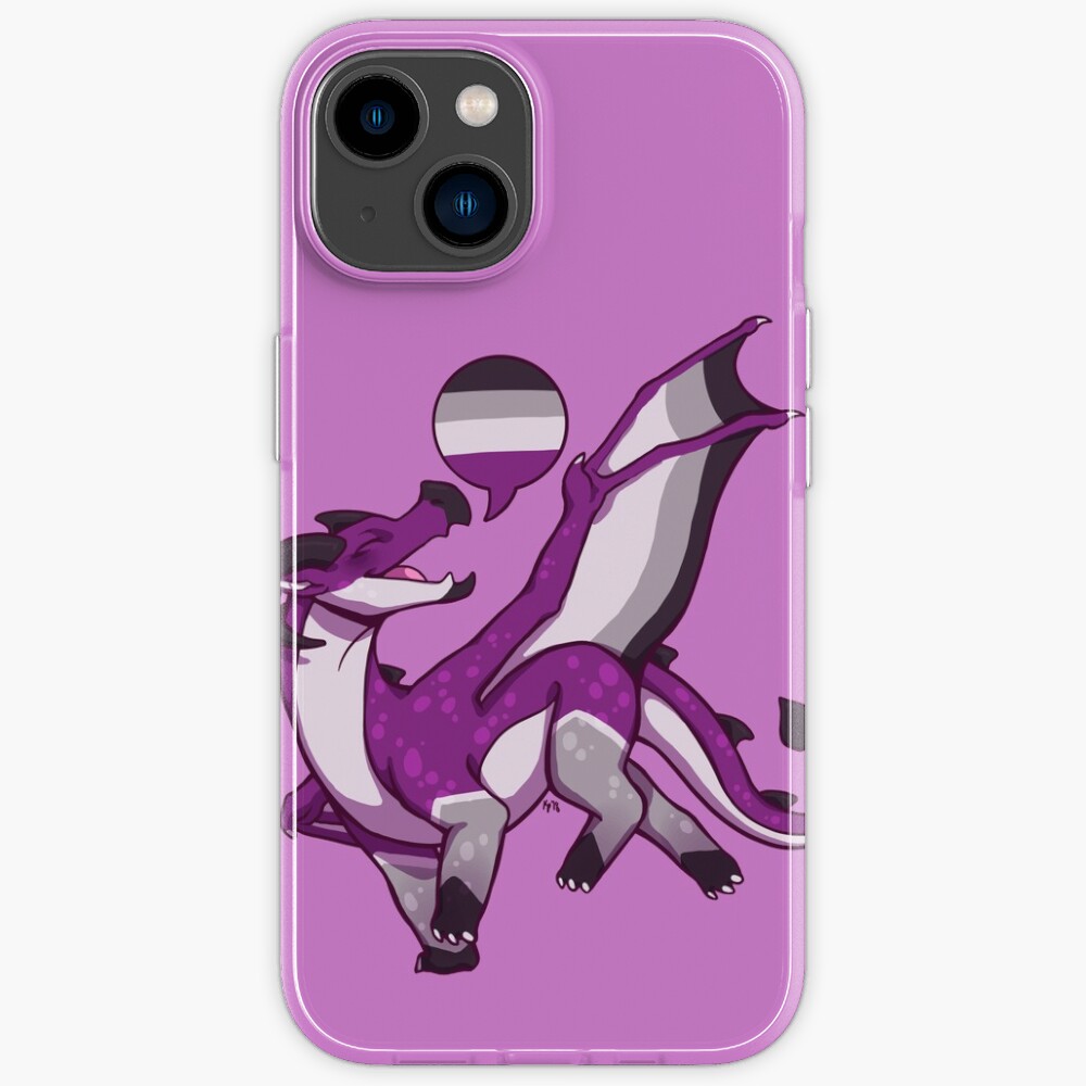 Asexual Pride Flag Dragon 2nd Edition Iphone Case For Sale By