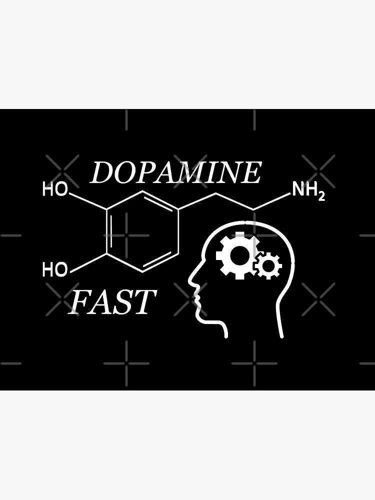 "Dopamine fast molecule structure chemist structural formula" Poster ...