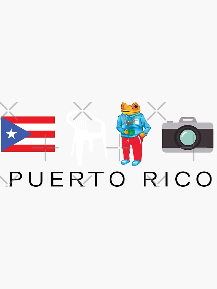 "Puerto Rico DTMF Bad Bunny" Sticker for Sale by bloemkoliee | Redbubble
