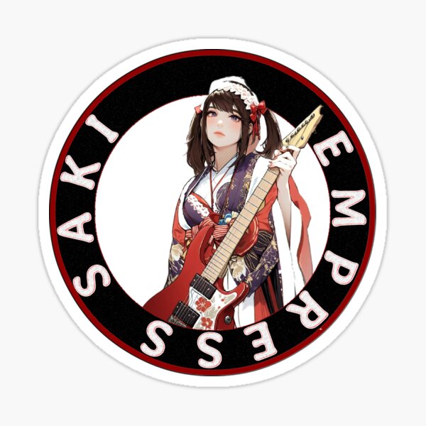 "Empress Saki Decal" Sticker for Sale by TheRabbitHoleMD | Redbubble
