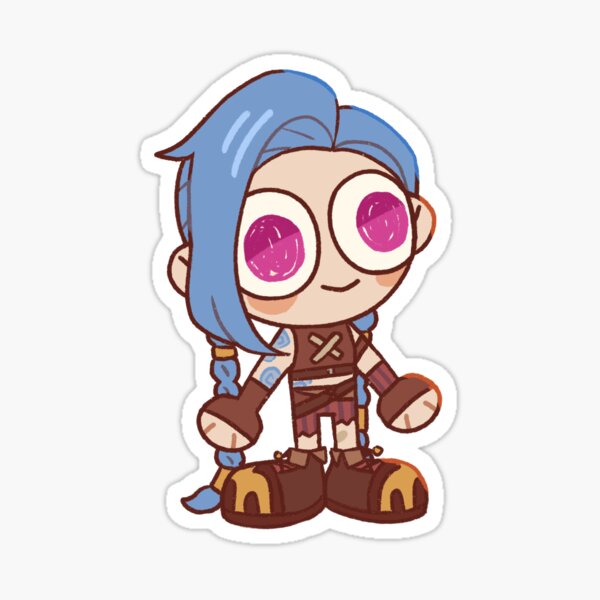 "Jinx" Sticker for Sale by keiteaa | Redbubble