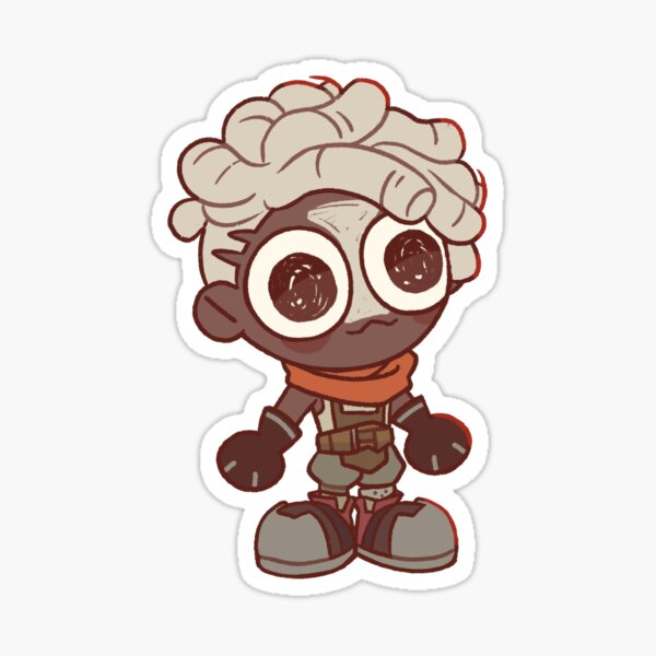 "Ekko" Sticker for Sale by keiteaa | Redbubble