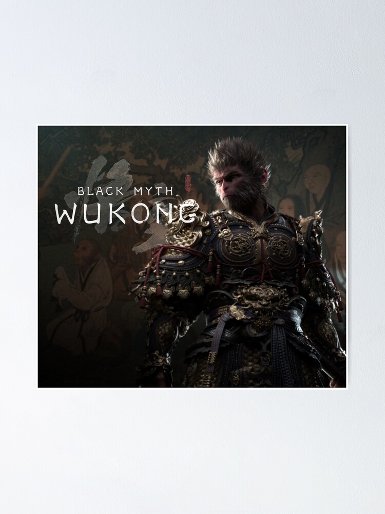 "Black Myth Wukong The Monkey King" Poster for Sale by VRCorp | Redbubble