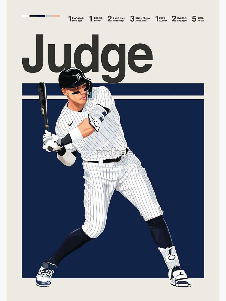 "Aaron Judge-Inspired Design for Baseball Enthusiasts" Poster for Sale ...