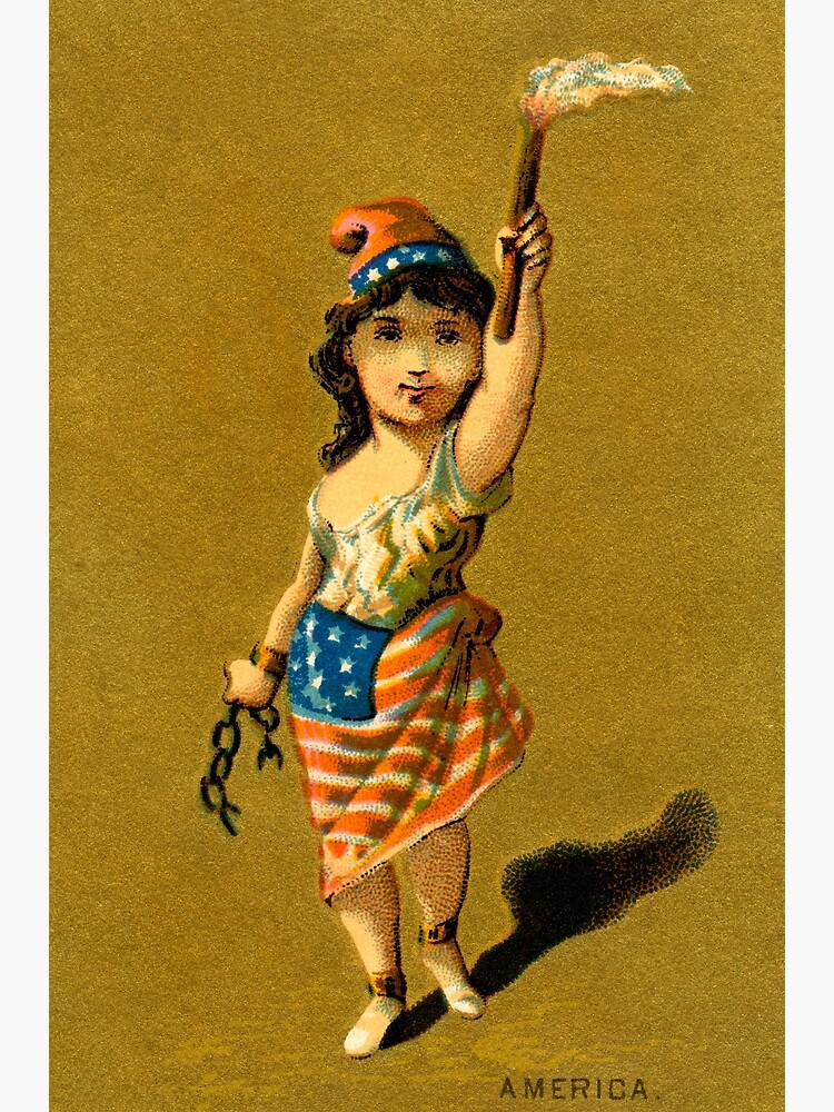 "Vintage Lady Liberty" Art Print for Sale by historicimage | Redbubble