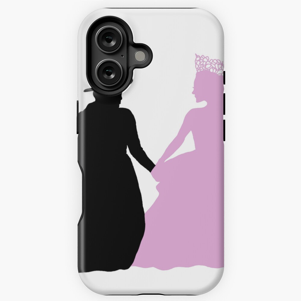 "Elphaba and Glinda silhouettes. Wicked inspired." Sticker for Sale by ...